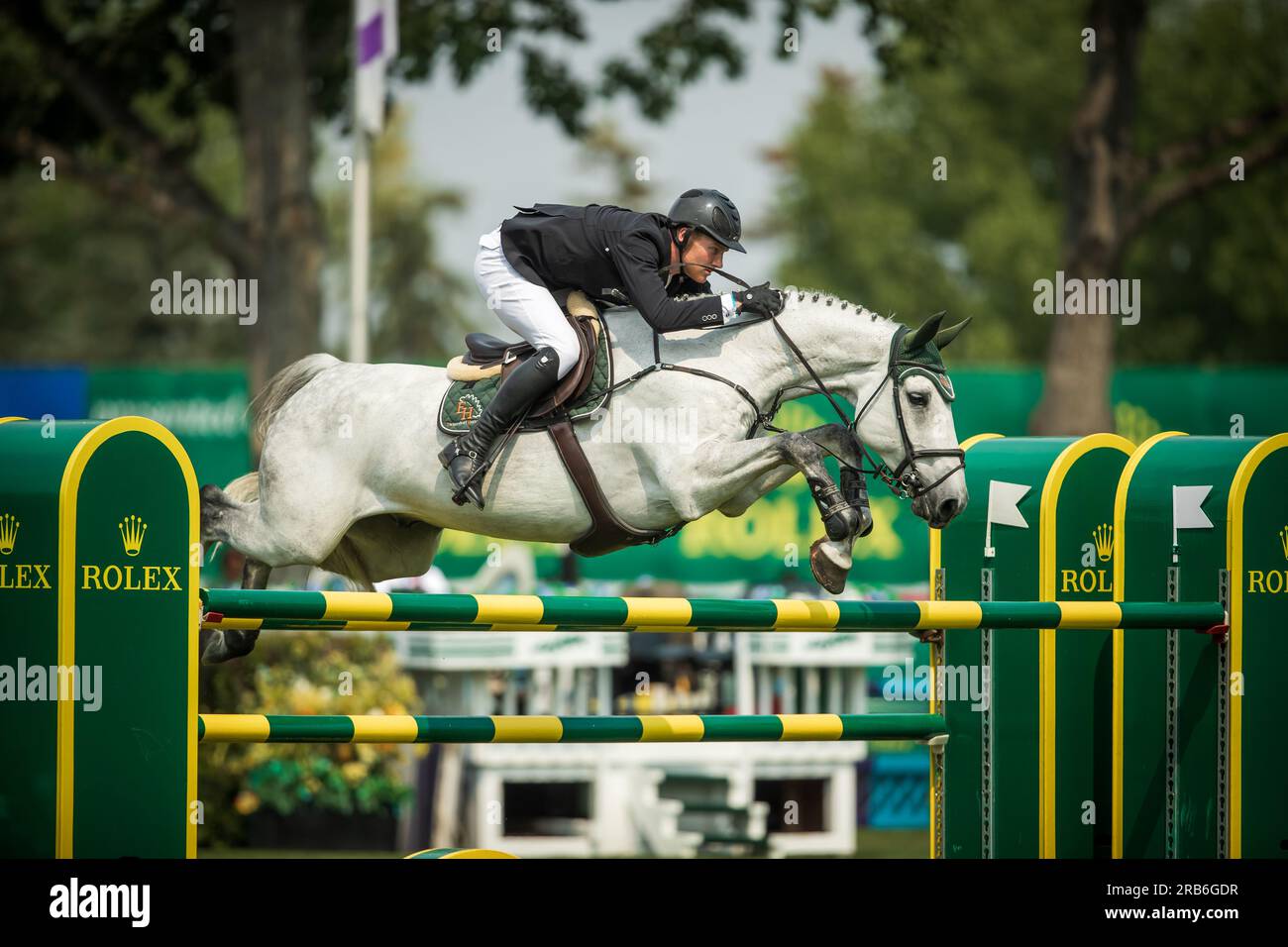 Rupert Carl Winkelmann of Germany competes in the Rolex North American ...
