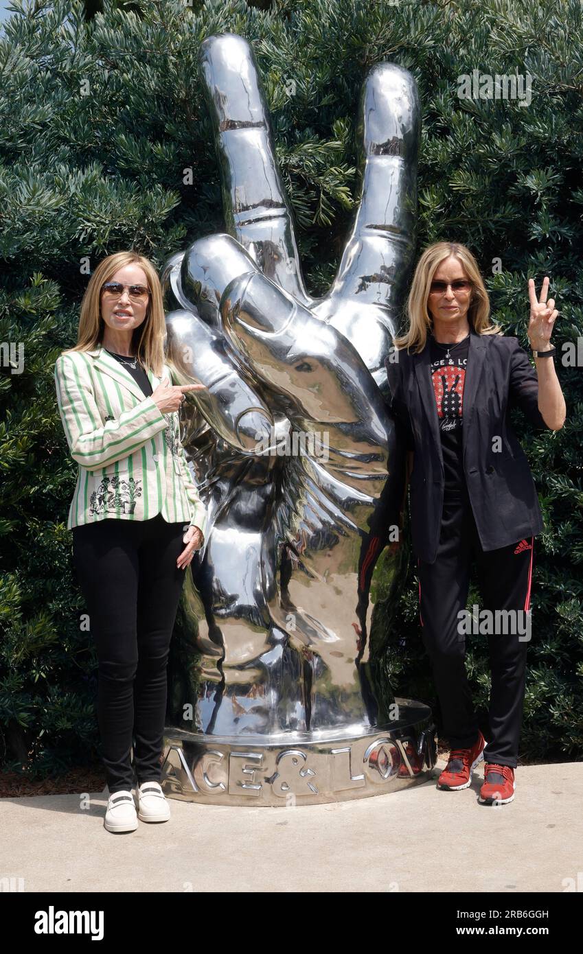 7 July 2023 Beverly Hills, California - Marjorie Bach, Barbara Bach ...