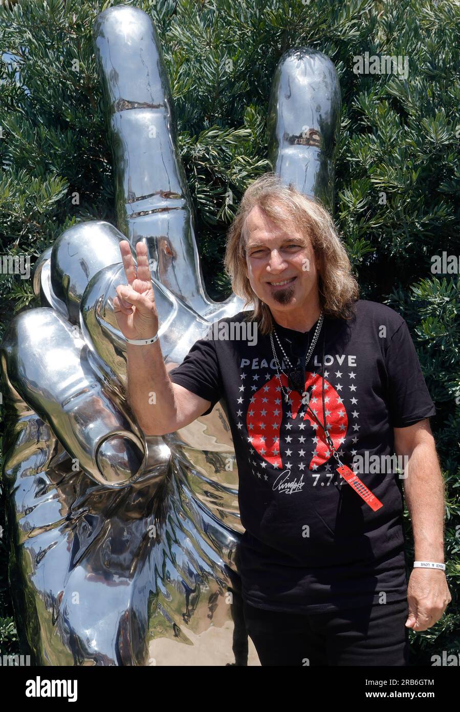 7 July 2023 Beverly Hills, California - Dave Amato. Ringo's Annual ...