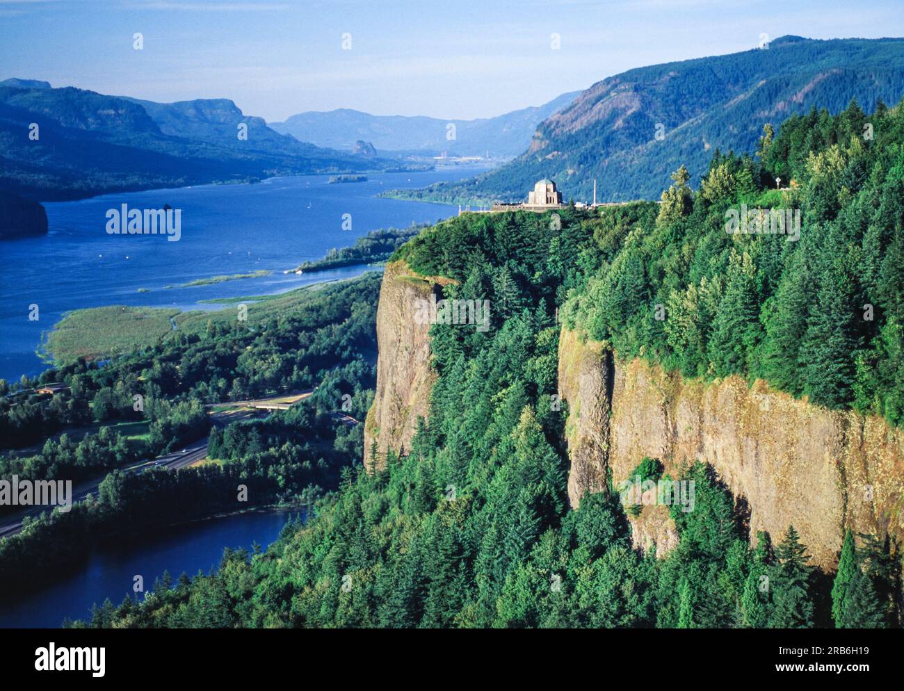 Aerial view beautiful columbia hi-res stock photography and images - Alamy