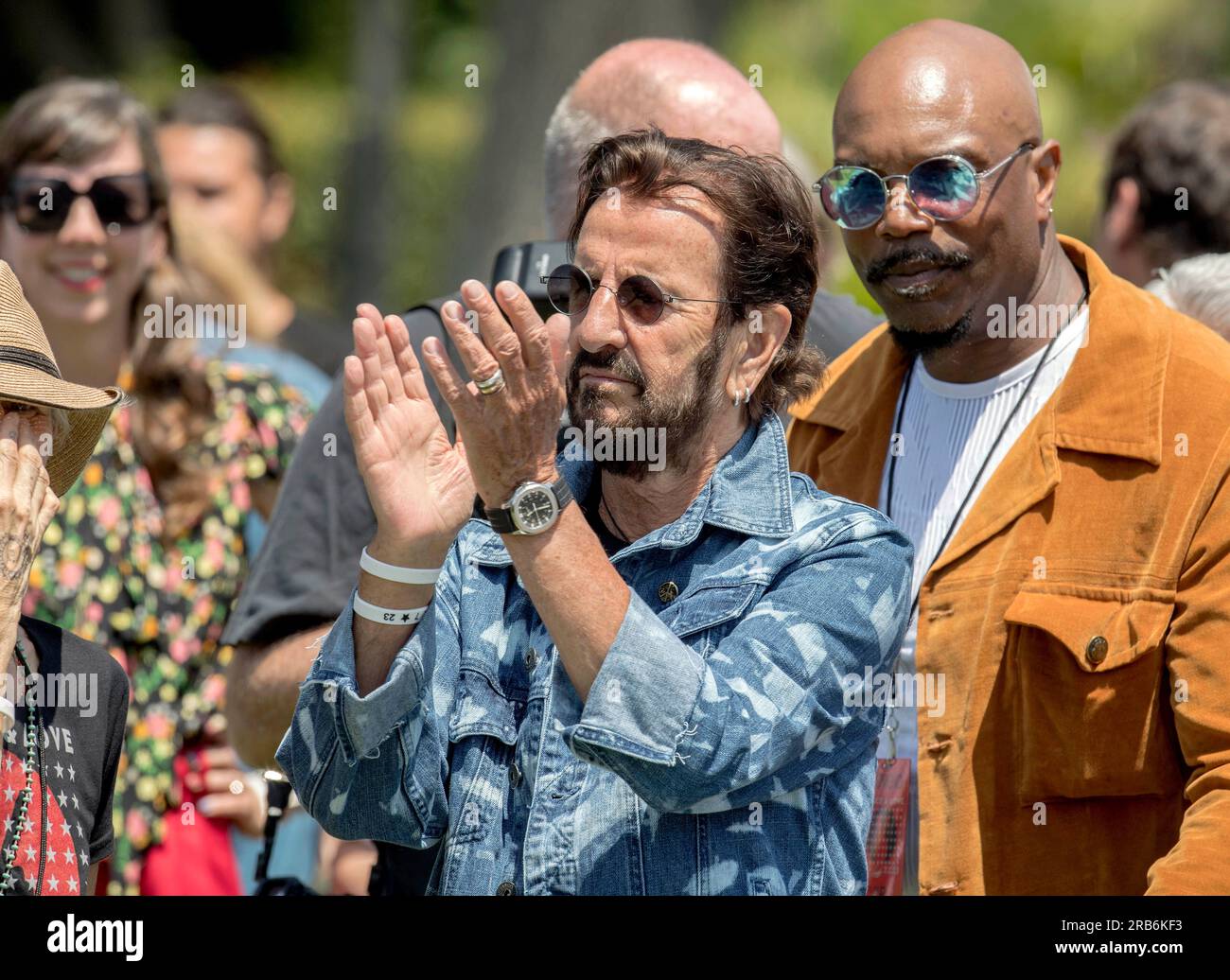 July 07, 2023 - Beverly Hills, California, USA - RINGO STARR, 83 today ...