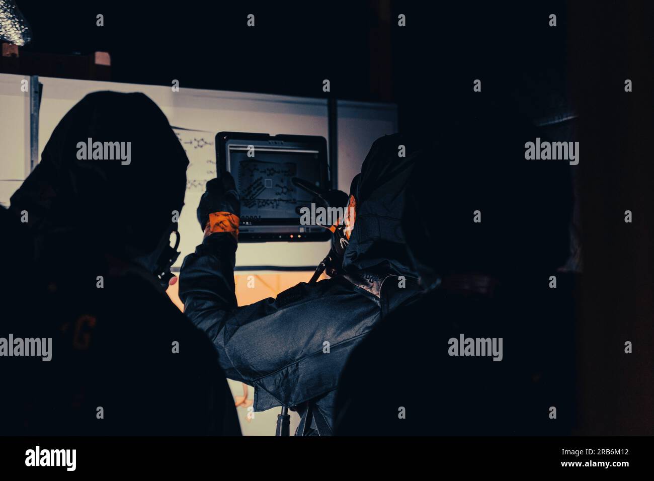 A members of the 47th Weapons of Mass Destruction-Civil Response Team ...