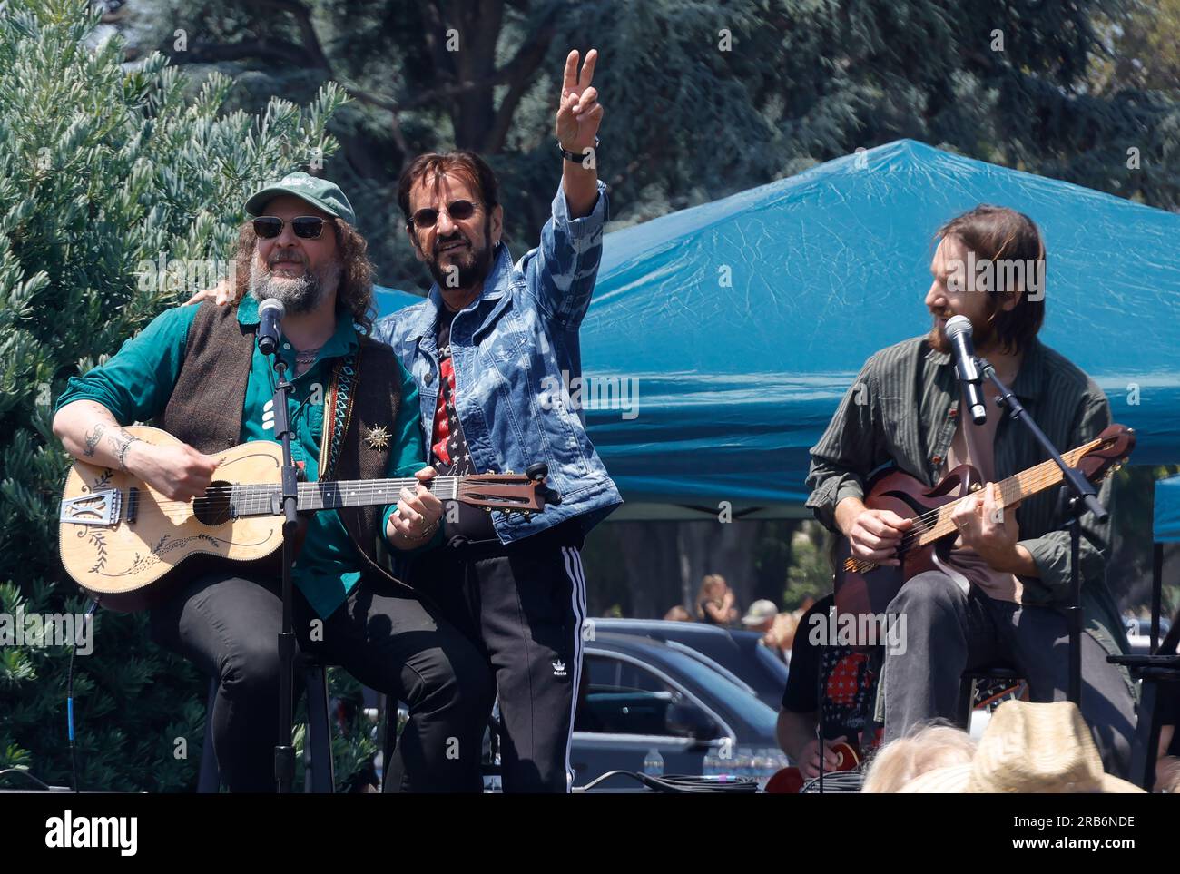 Beverly Hills, Ca. 7th July, 2023. King Tuff, Ringo Starr, Blake Mills ...
