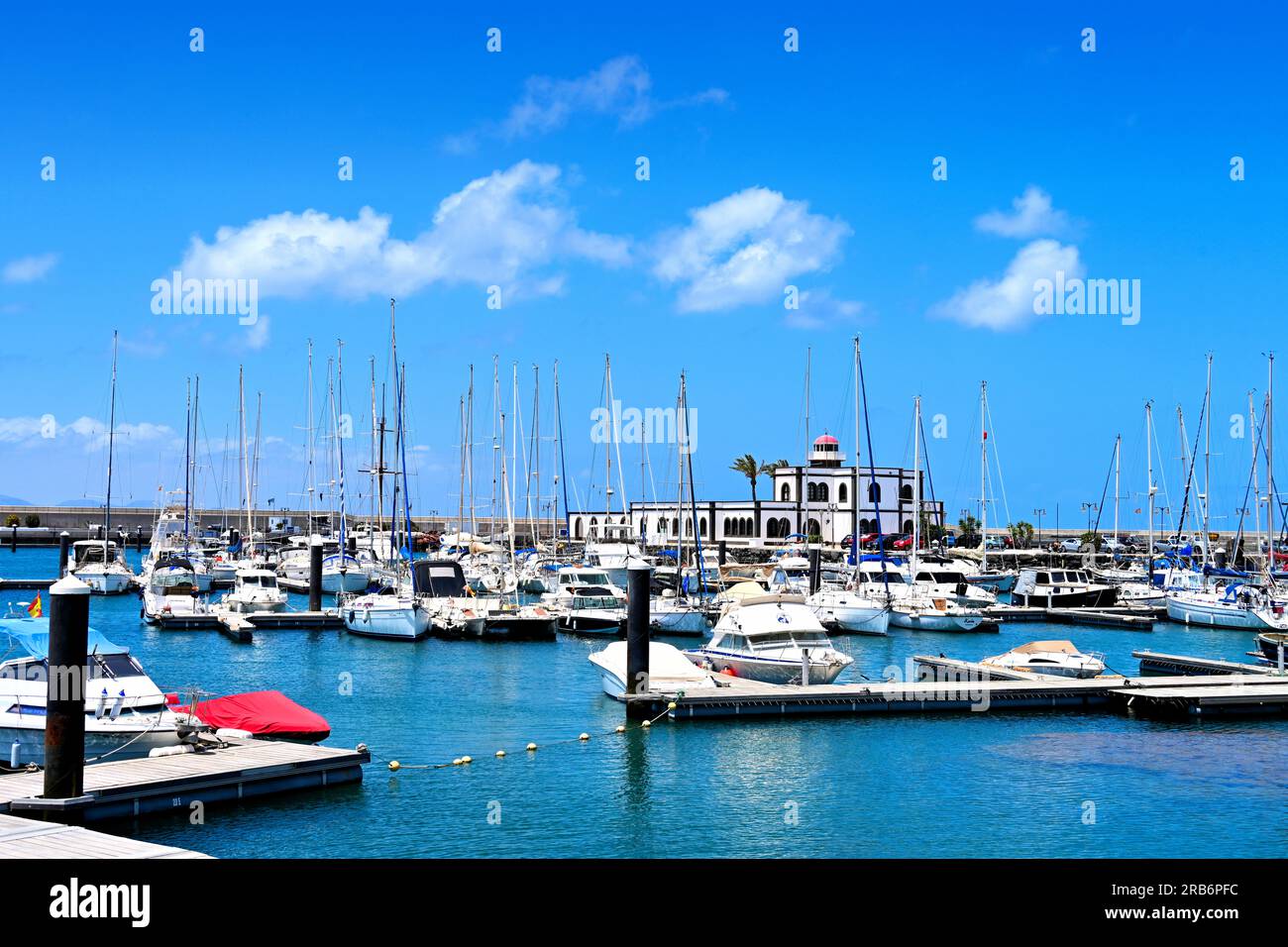 Lanzarote Canary Islands Playa Blanca And The Puerta Marina Rubicon