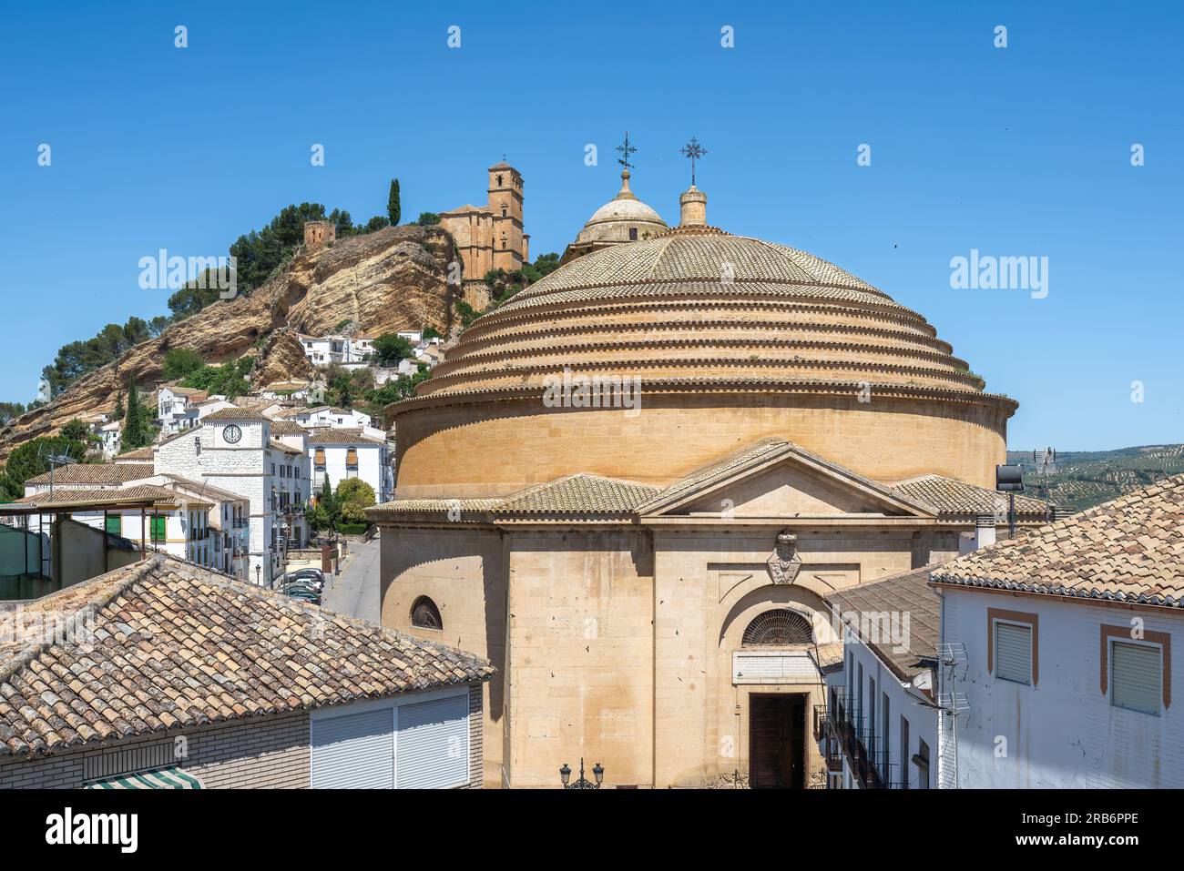 La Encarnacion Church and Iglesia de la Villa Church former Montefrio ...