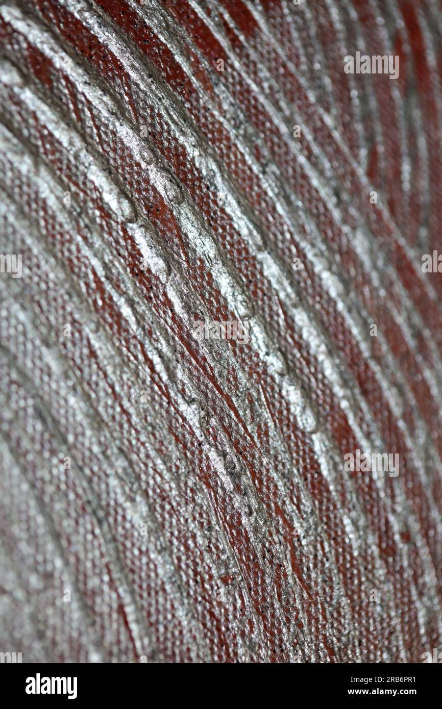 Abstract acrylic watercolor smear color painting on canvas horizontal ...