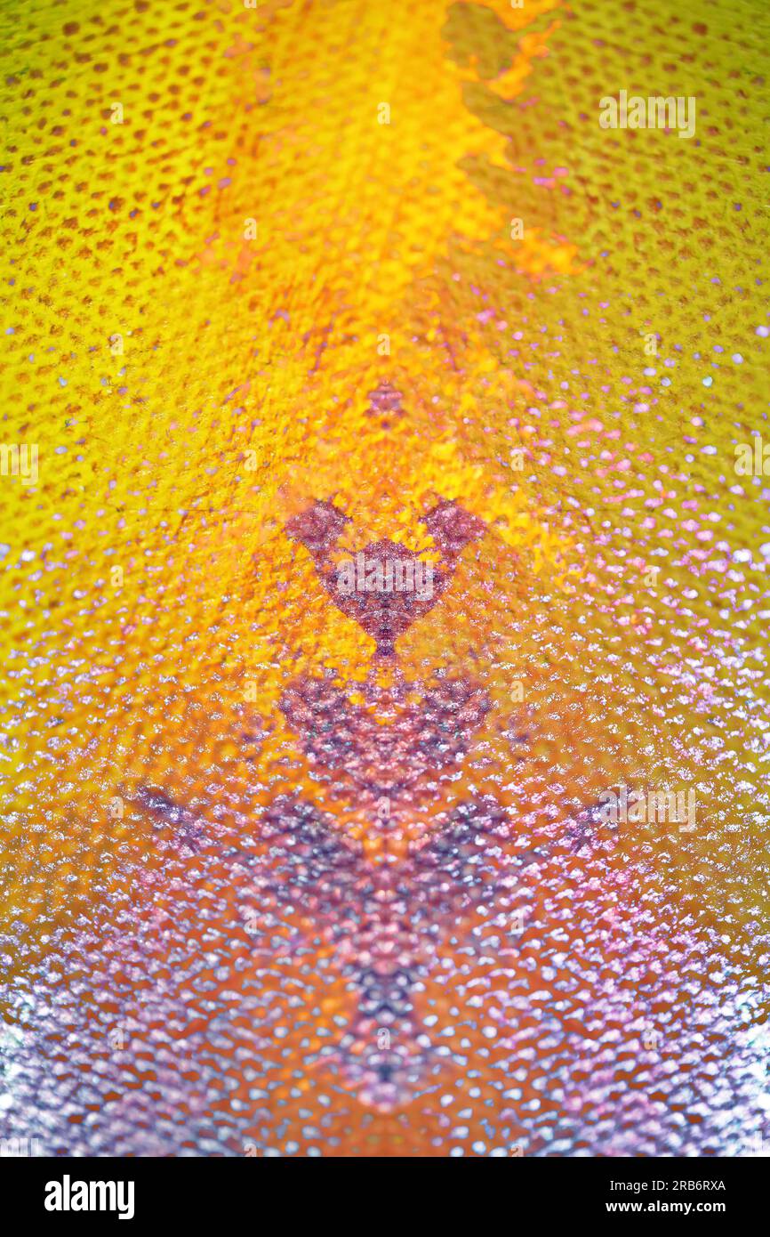 Double acrylic watercolor design smear color painting on canvas ...