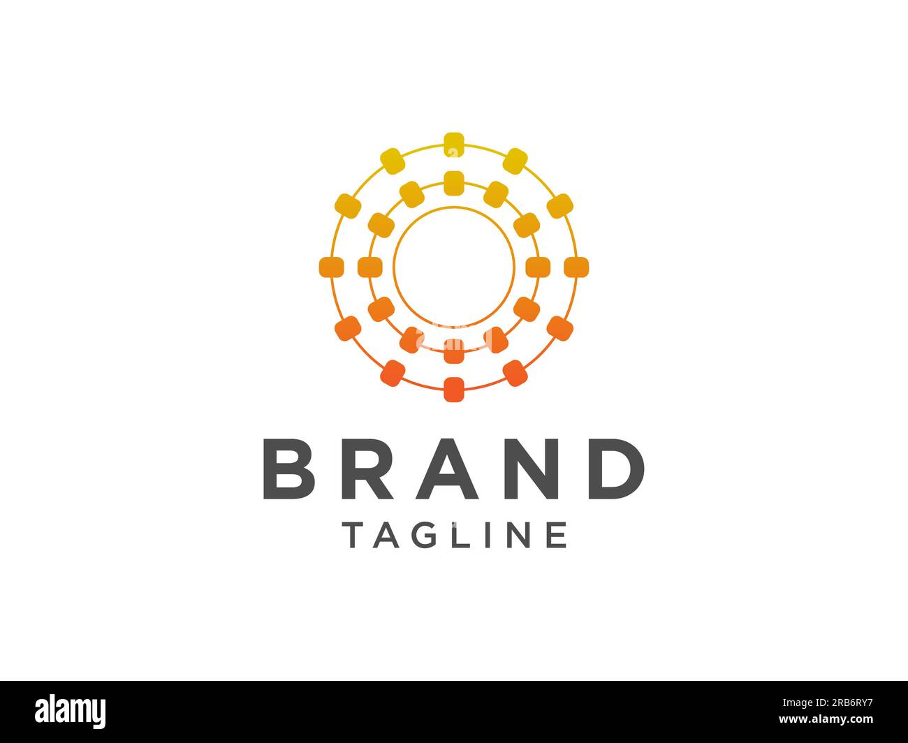 Abstract Sun Logo Vintage Sun Icon With Geometric Radial Rays Of Sunburst Isolated On White
