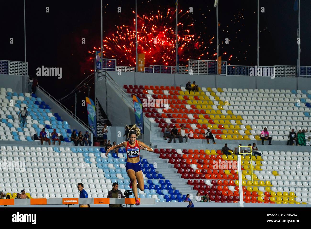 San Salvador, El Salvador. 07th July, 2023. Alondra Negron Texidor from ...