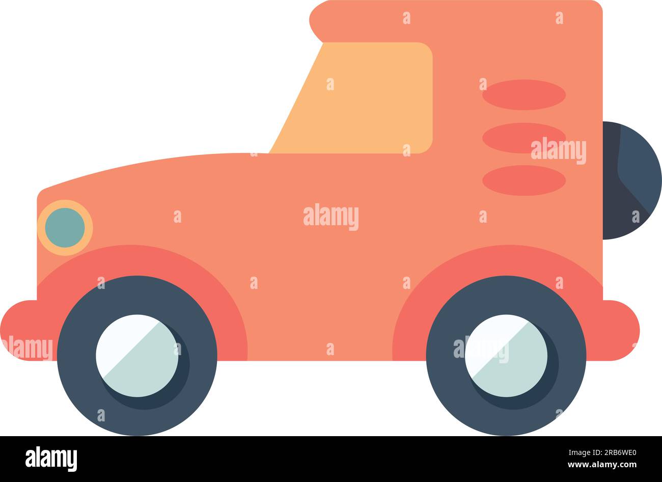 plastic truck car toy icon Stock Vector Image & Art - Alamy