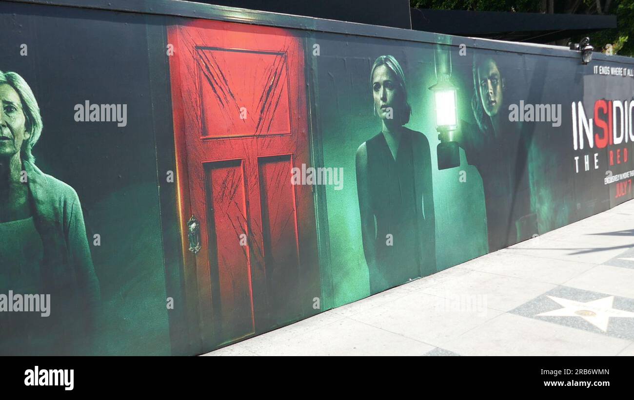 Los Angeles, California, USA 7th July 2023 Insidious The Red Door ...