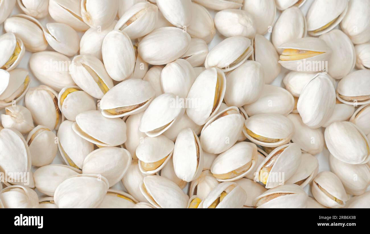 Closeup shot fresh pistachios hi-res stock photography and images - Alamy
