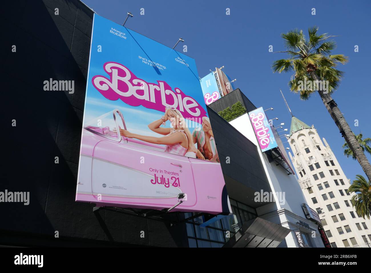 Barbie billboard hi-res stock photography and images - Alamy