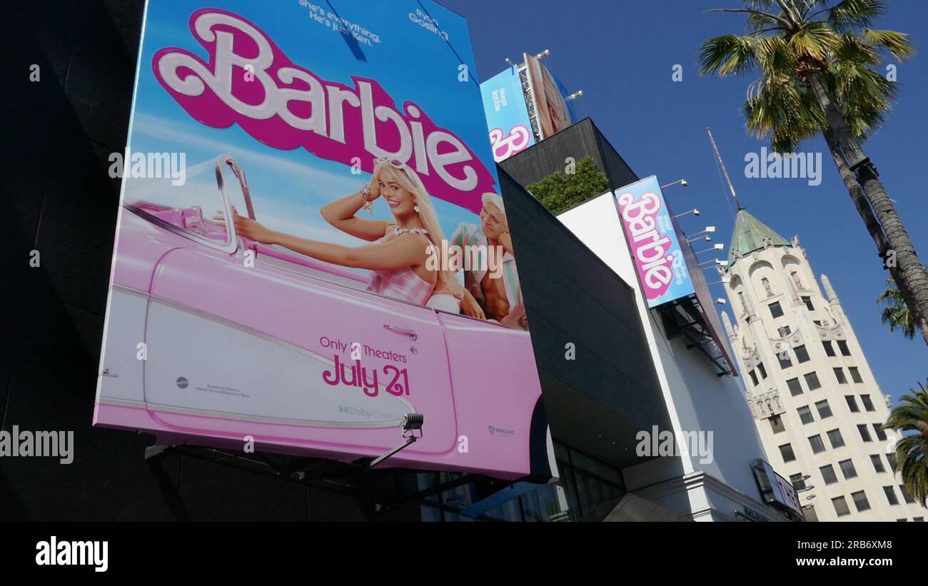Barbie billboard hi-res stock photography and images - Alamy