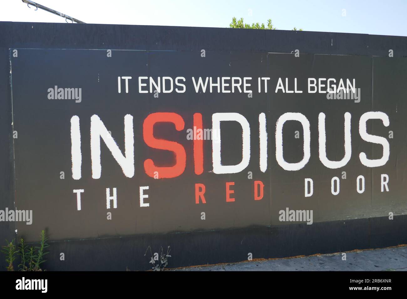 Los Angeles, California, USA 7th July 2023 Insidious The Red Door ...