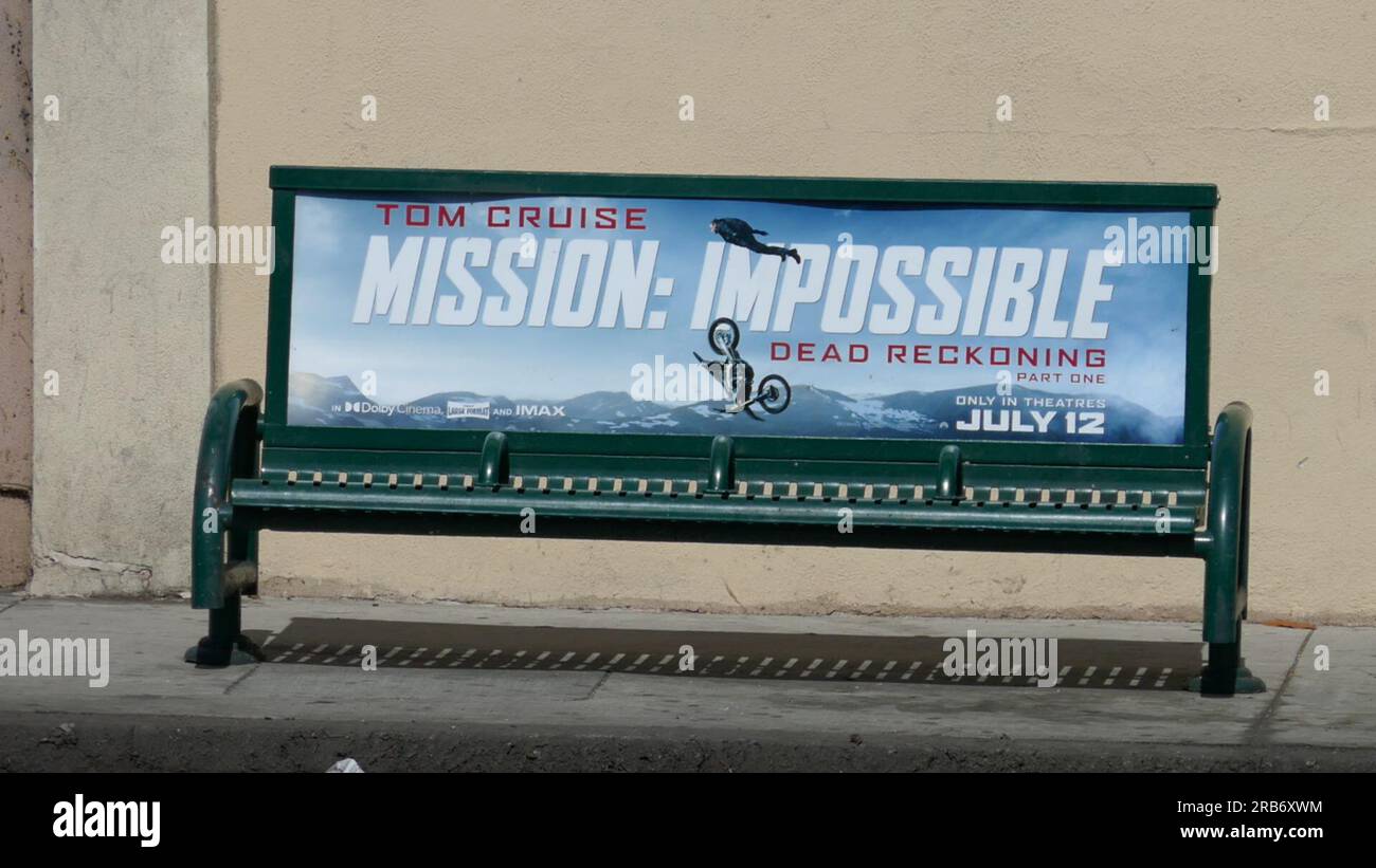 Los Angeles, California, USA 7th July 2023 Mission Impossible Dead ...