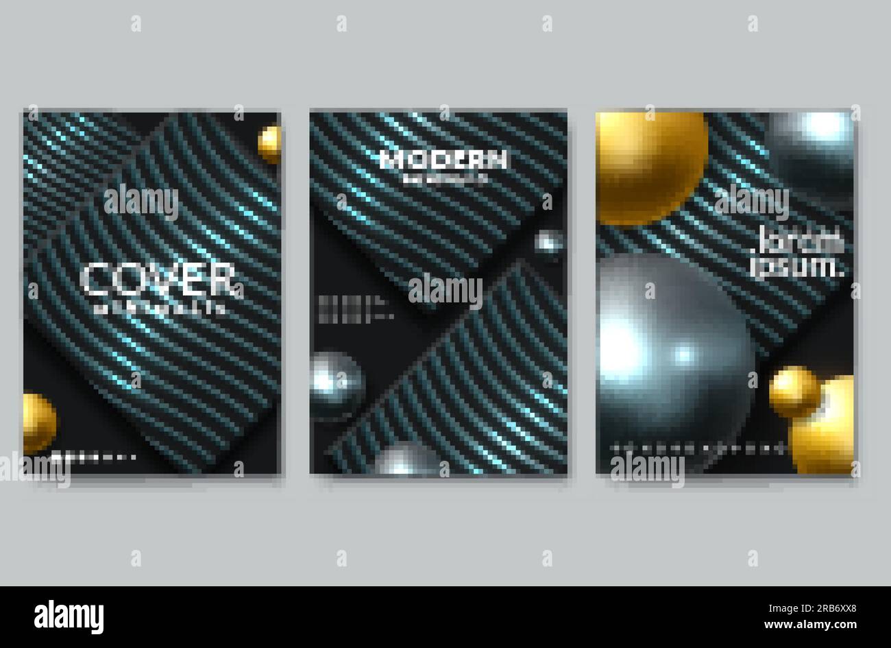 Set of elegant background design.Colorful gradients, golden, card ...