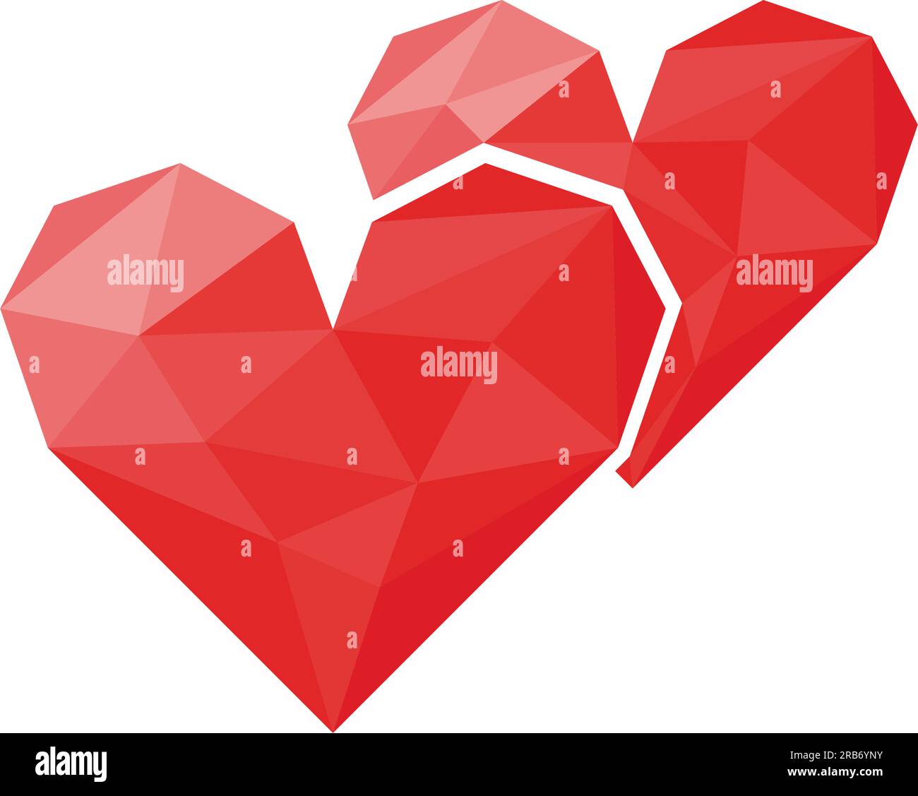 Two polygon hi-res stock photography and images - Alamy