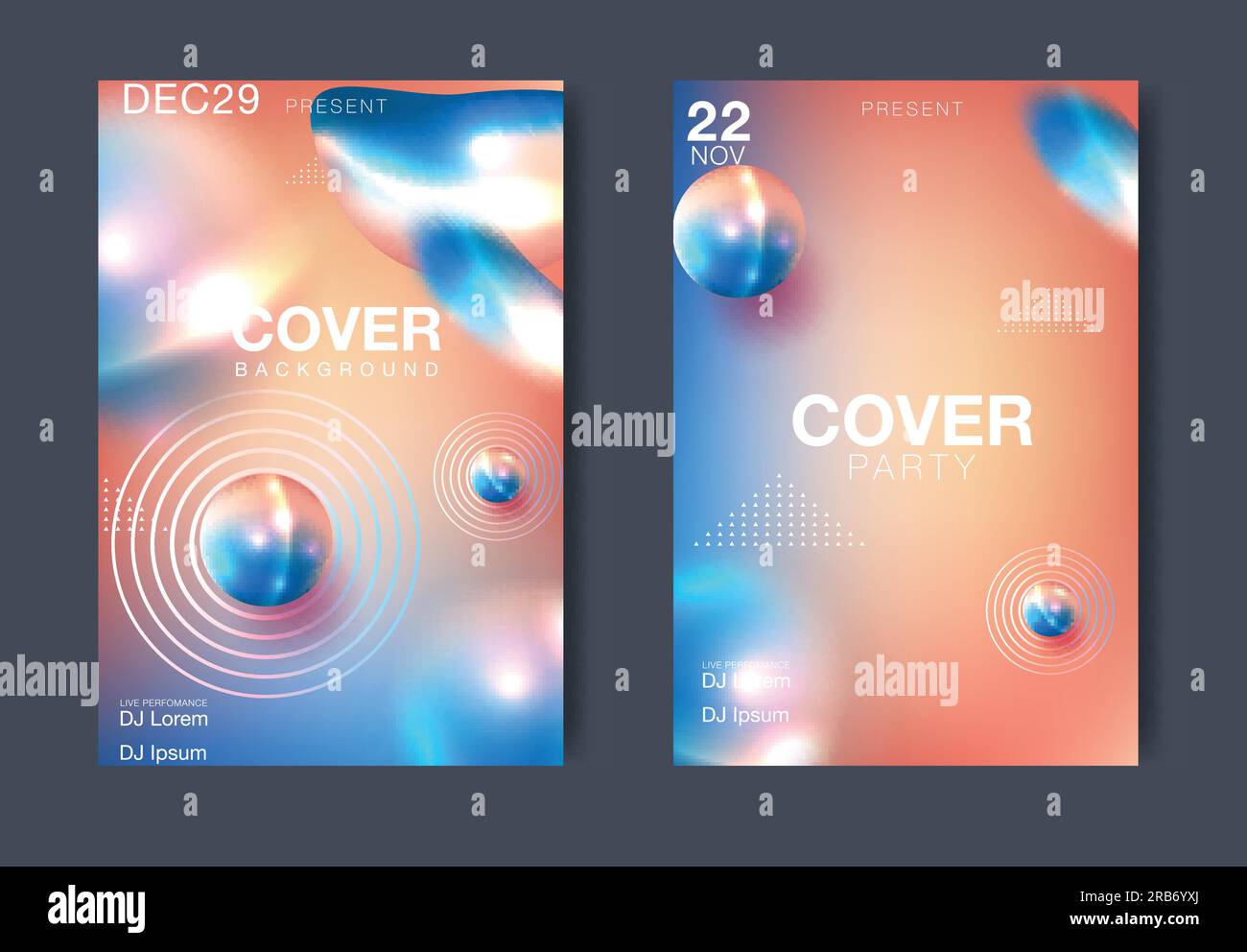 Electro party Stock Vector Images - Alamy