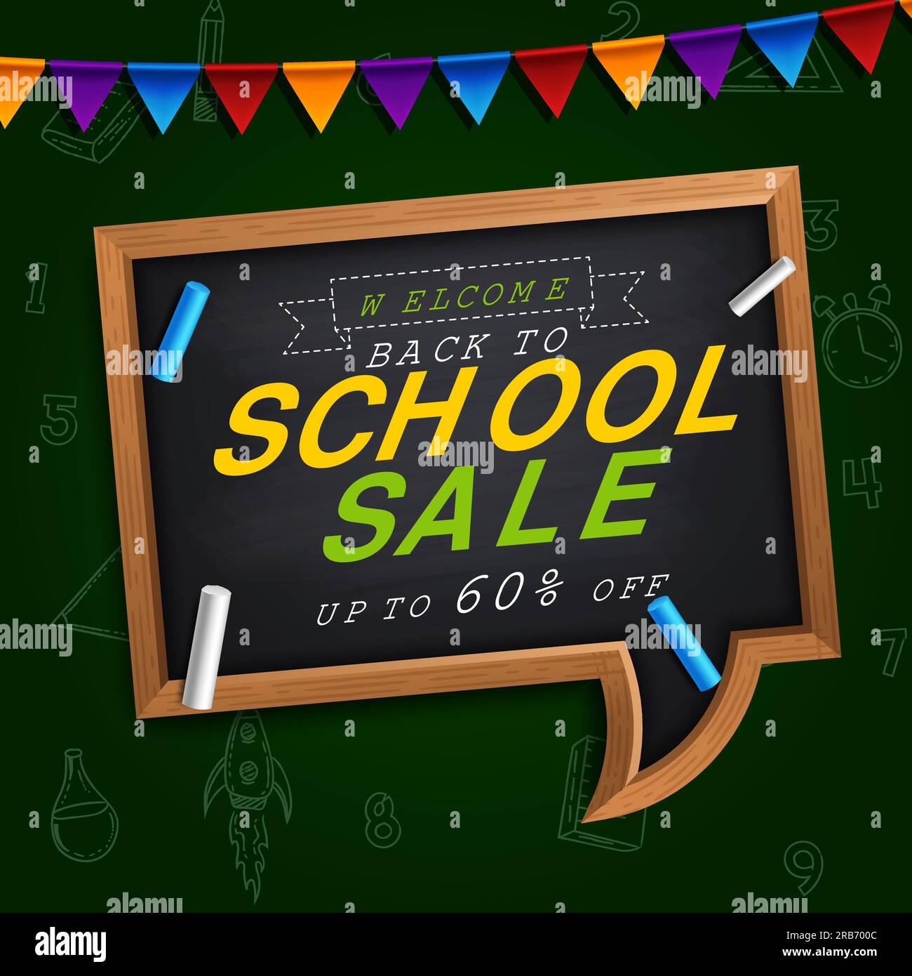 Back school doodles vector art hi-res stock photography and images - Alamy