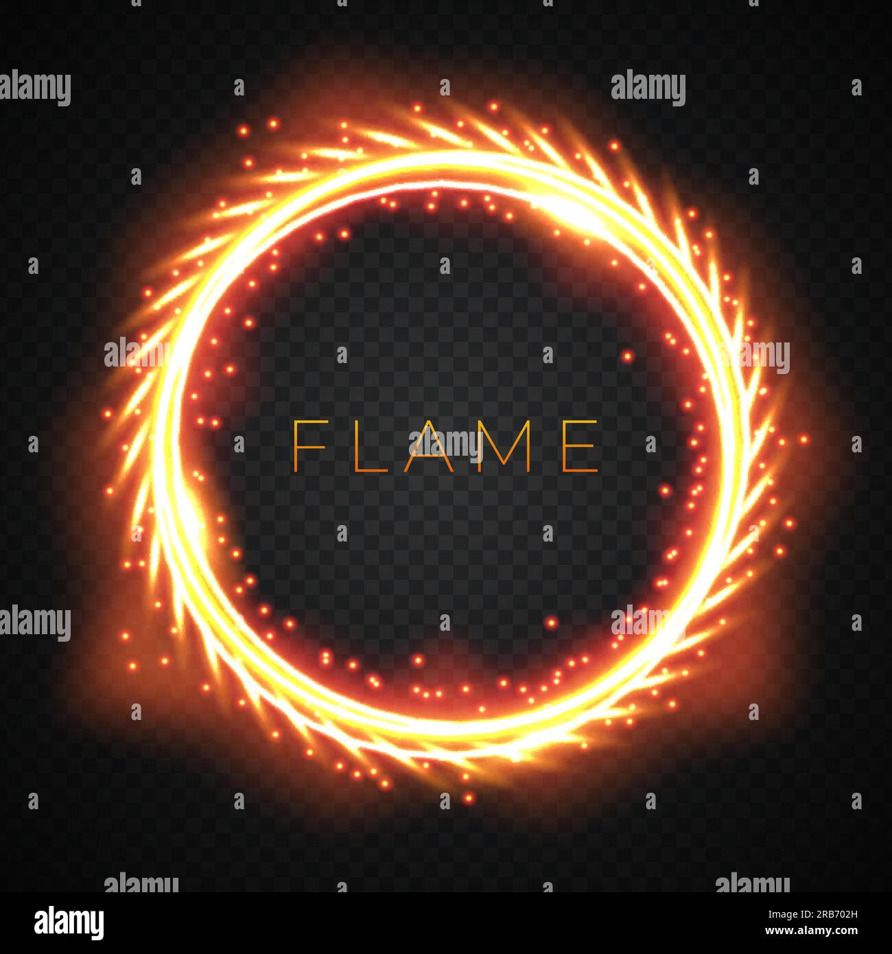 Flame frame hi-res stock photography and images - Alamy
