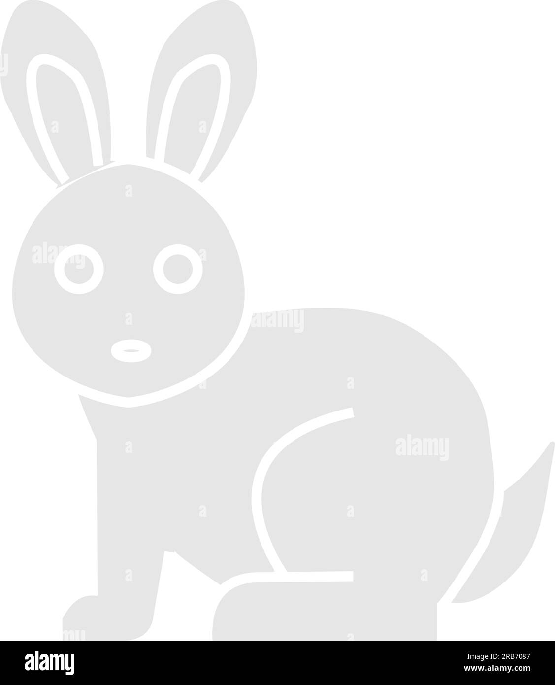 Rabbit icon clipart design template illustration isolated Stock Vector ... Rabbit icon clipart design template illustration isolated Stock Vector ...
