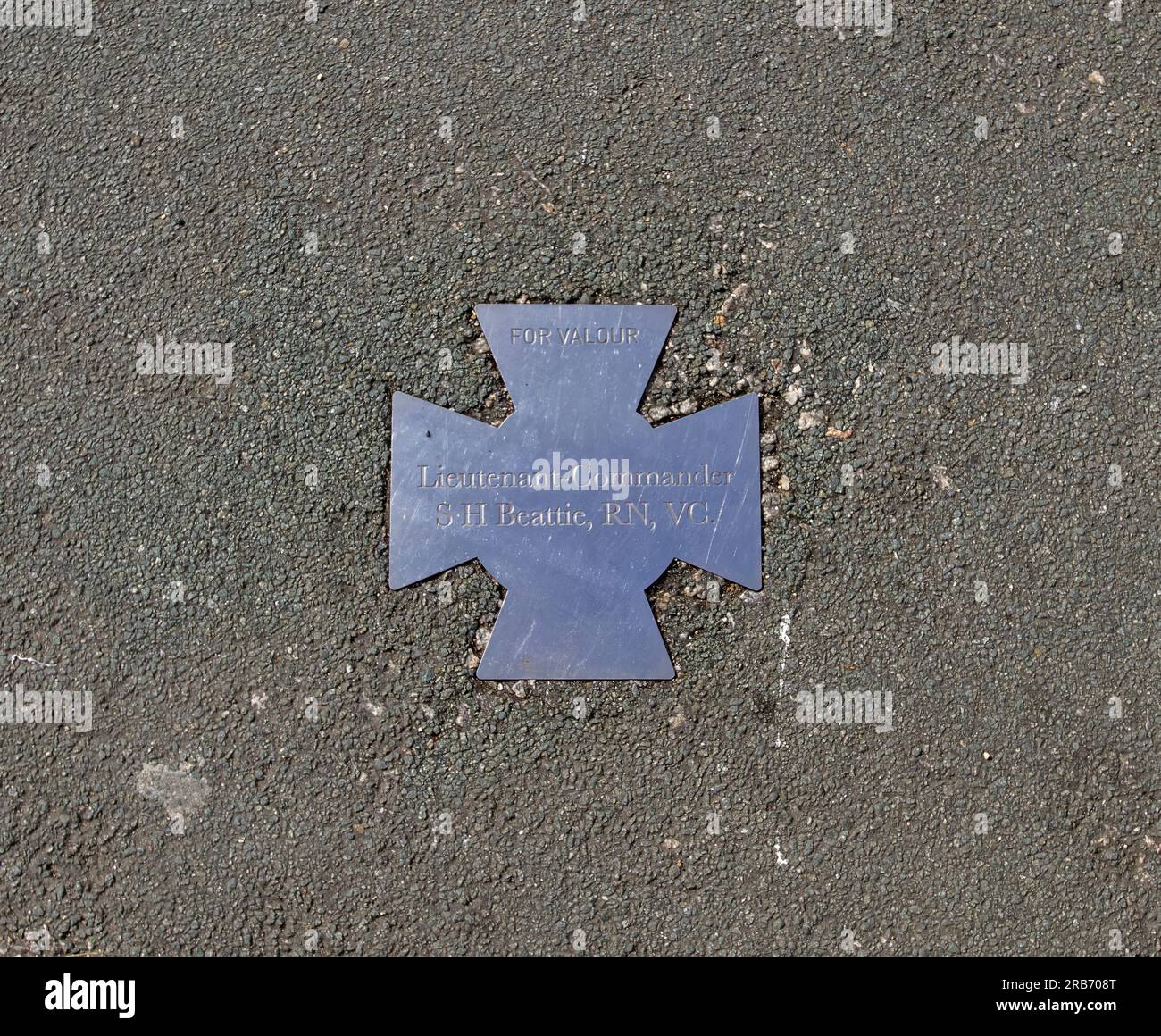 Lieutenant-Commander Beattie was awarded a Victoria Cross for actions ...