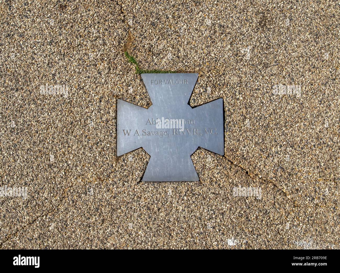 Able Seaman Savage was awarded a Victoria Cross in 1942 and is ...