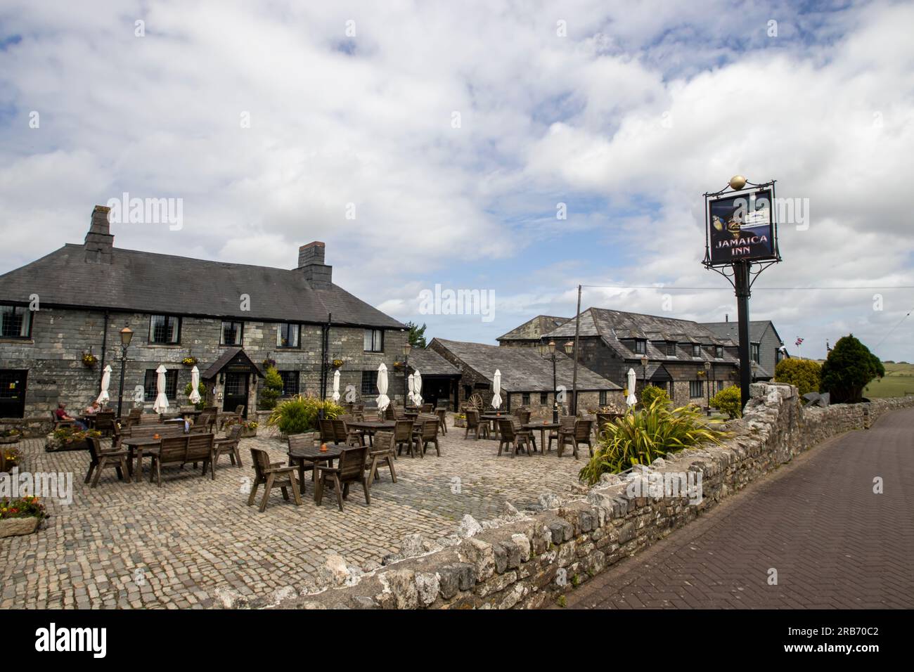 The Jamaica Inn on Bodmin Moor, Cornwall, UK Stock Photo - Alamy