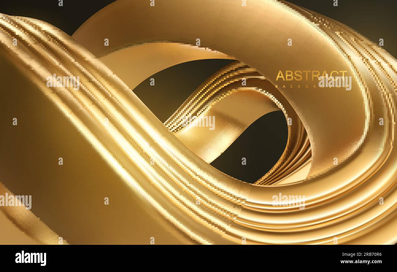Gold warp Stock Vector Images - Alamy