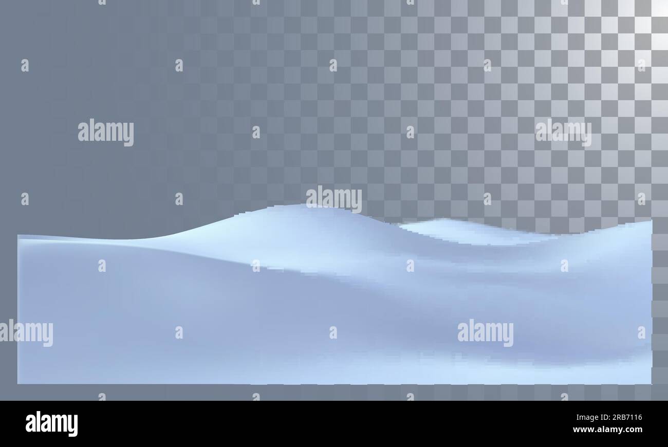 Snowdrift vector vectors hi-res stock photography and images - Alamy