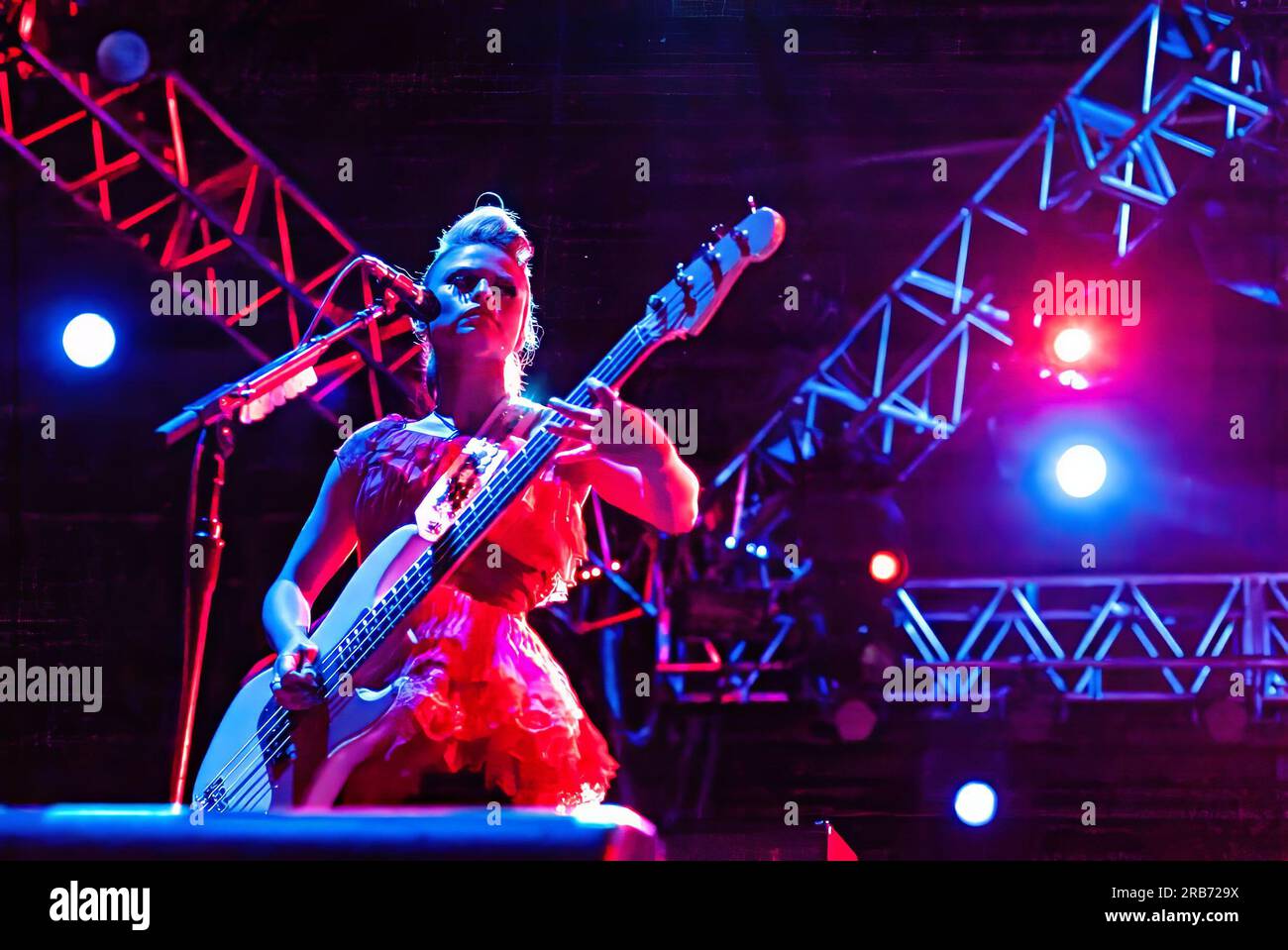 The Smashing Pumpkins performing live in concert in Sydney, Australia ...