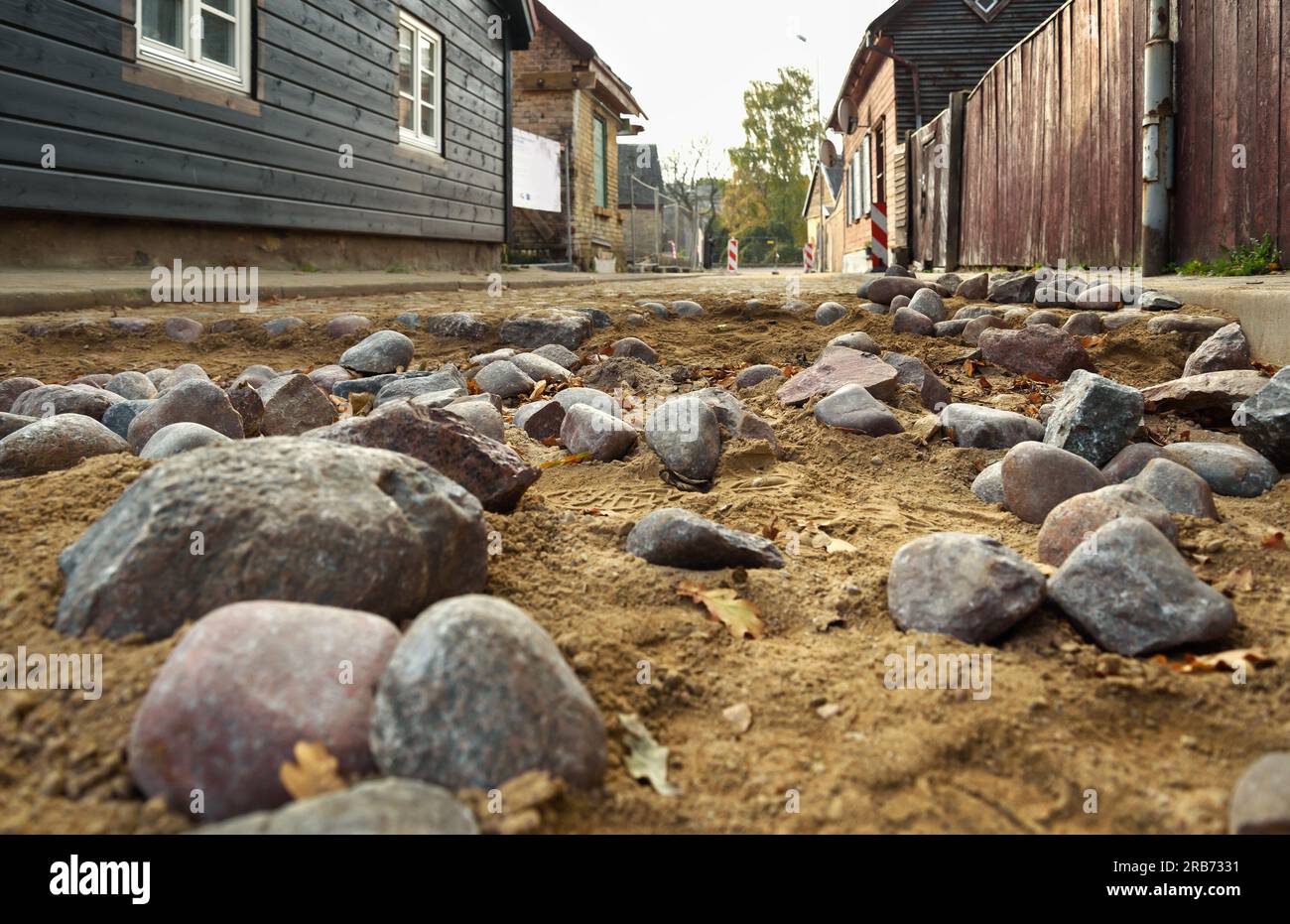 City ground repairs hi-res stock photography and images - Alamy