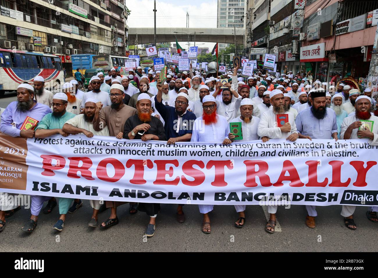 Dhaka, Bangladesh. 07th July, 2023. Several like-minded Islamic ...