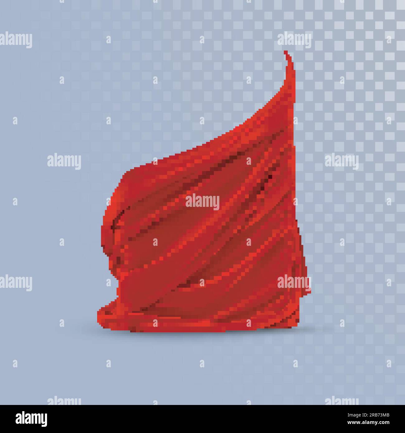 Red draped fabric hi-res stock photography and images - Alamy