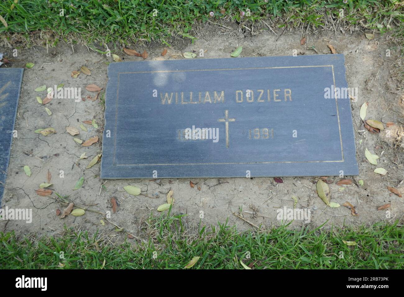 Culver City, California, USA 6th July 2023 Director/Actor William Dozier Grave at Holy Cross ...