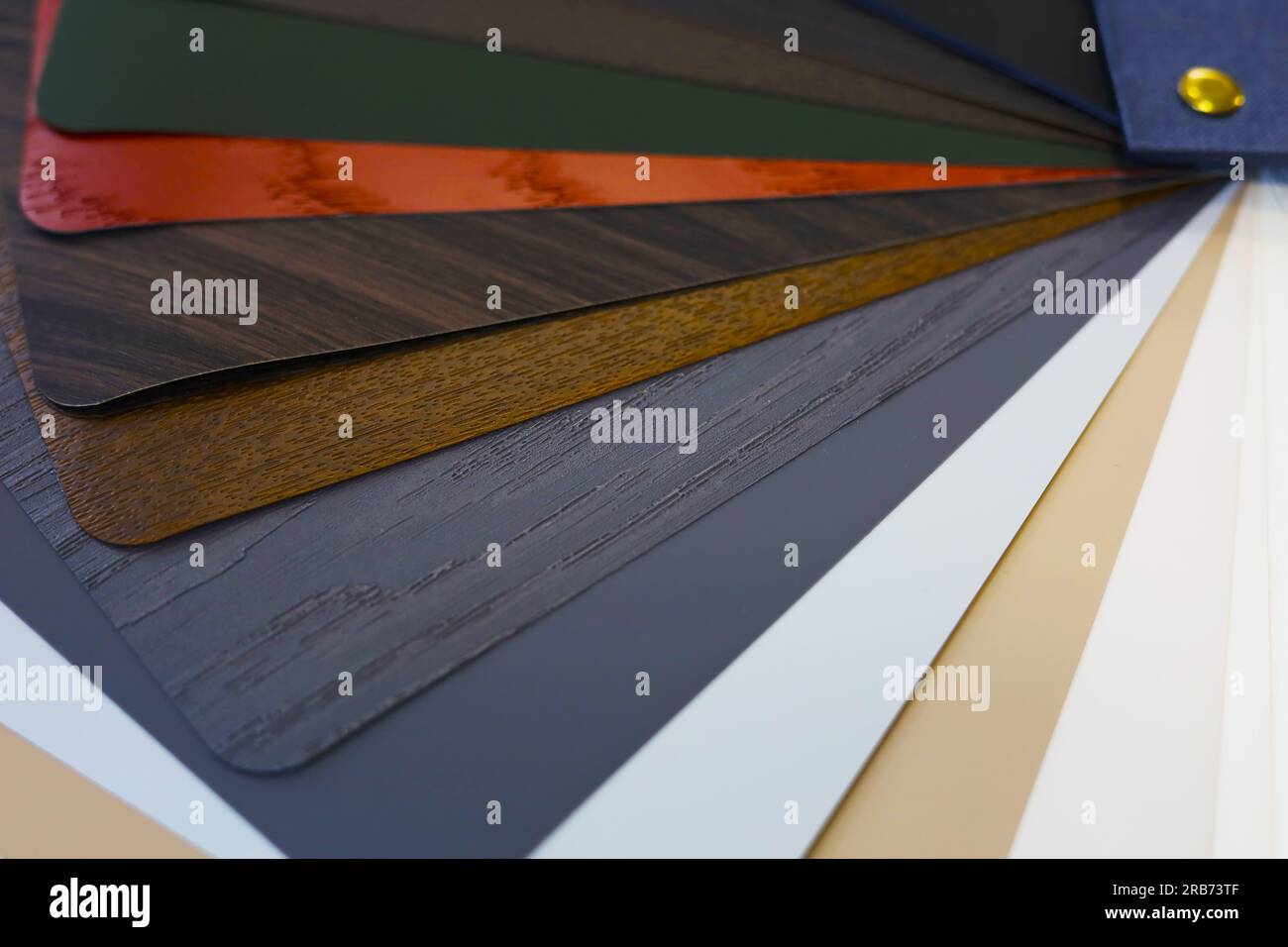 Open sample color interior film guide. Sample colors Catalog Stock ...