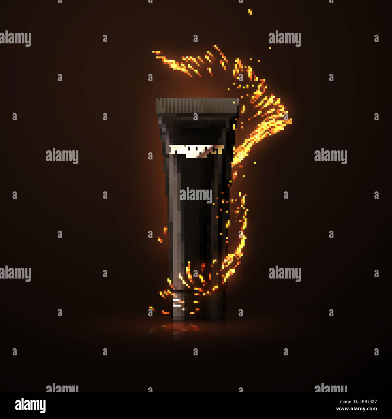 Fire gel Stock Vector Images - Alamy