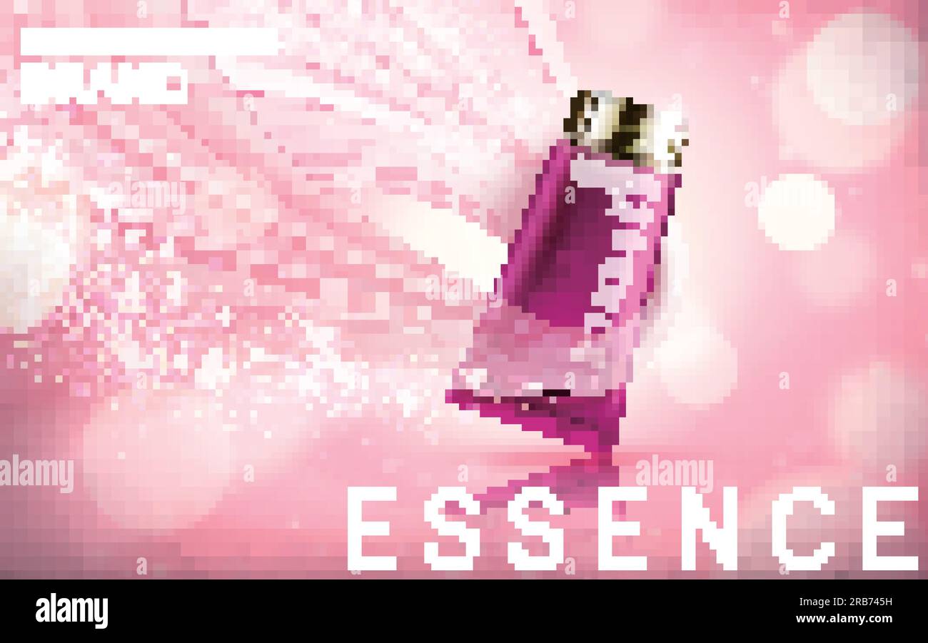 Essence particle Stock Vector Images - Alamy