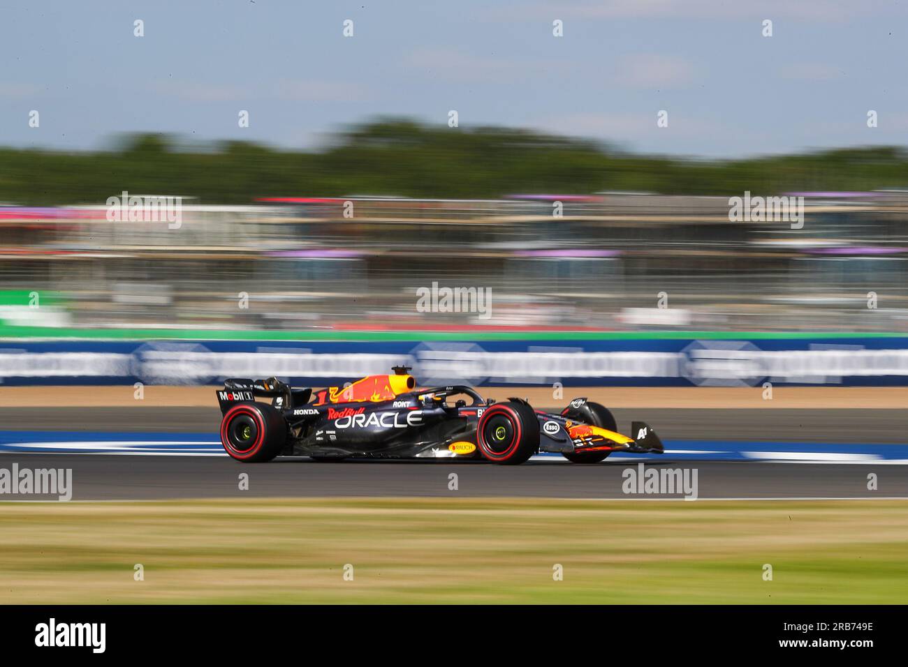 Silverstone circuit, Silverstone, England, July 07, 2023, Max Verstappen (NED) Redbull Racing ...