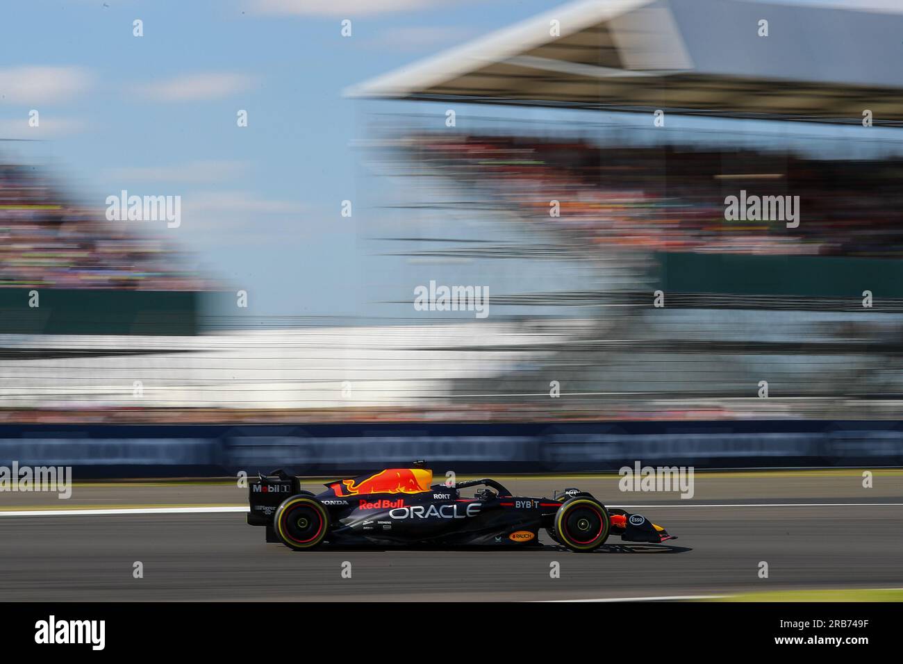 Silverstone circuit, Silverstone, England, July 07, 2023, Max Verstappen (NED) Redbull Racing ...