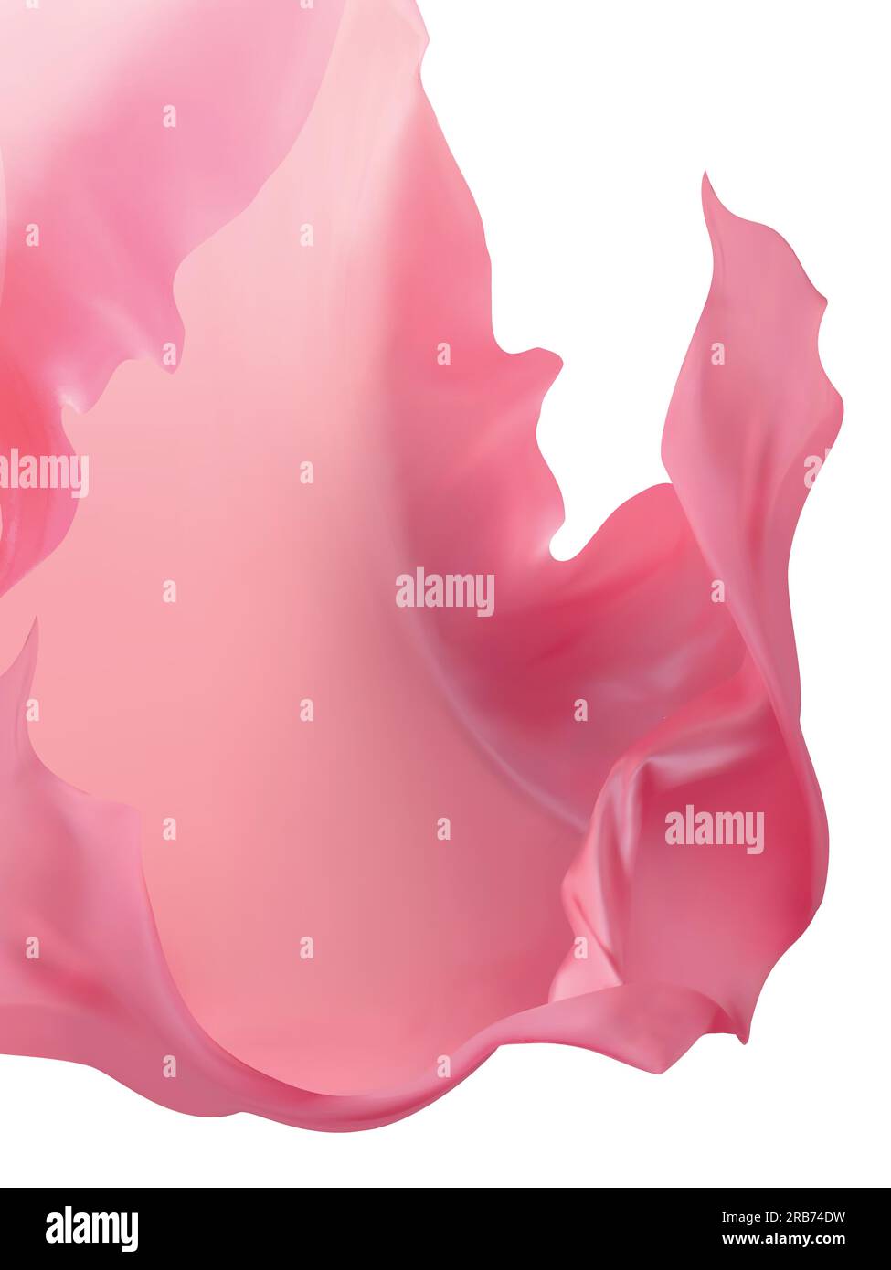 Pink silk fabric texture drapery Stock Vector Images - Alamy