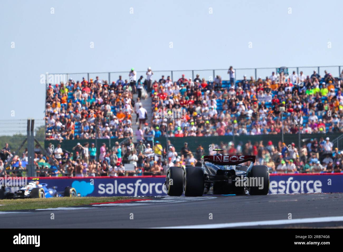 Silverstone circuit, Silverstone, England, July 07, 2023, Lewis ...