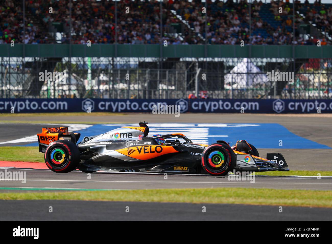 Silverstone circuit, Silverstone, England, July 07, 2023, Oscar Piastri ...