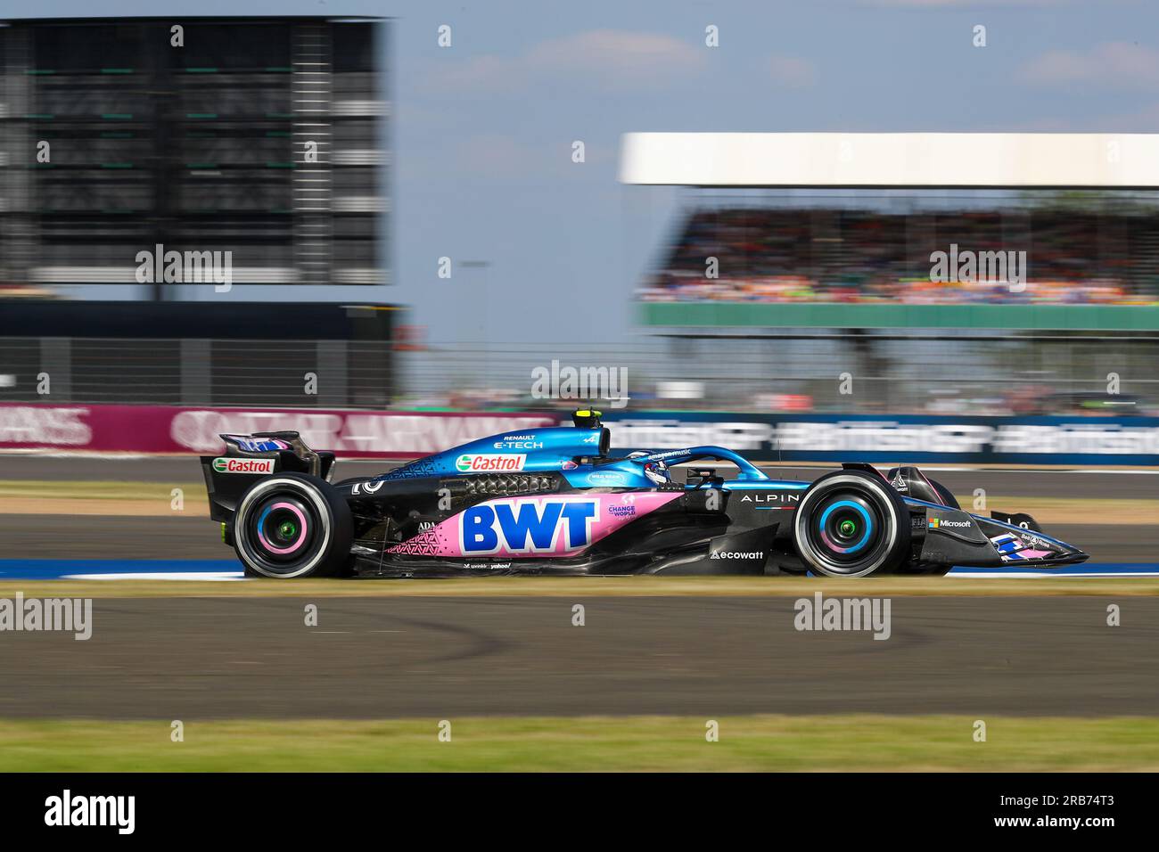 Silverstone circuit, Silverstone, England, July 07, 2023, Pierre Gasly ...