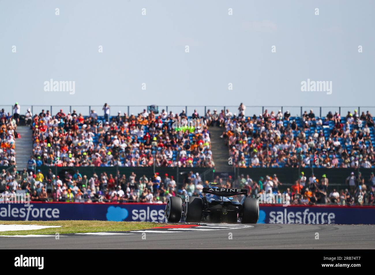 Silverstone circuit, Silverstone, England, July 07, 2023, Pierre Gasly ...