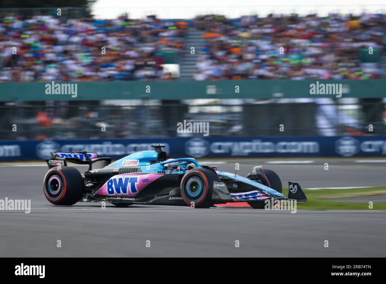 Silverstone circuit, Silverstone, England, July 07, 2023, Pierre Gasly ...