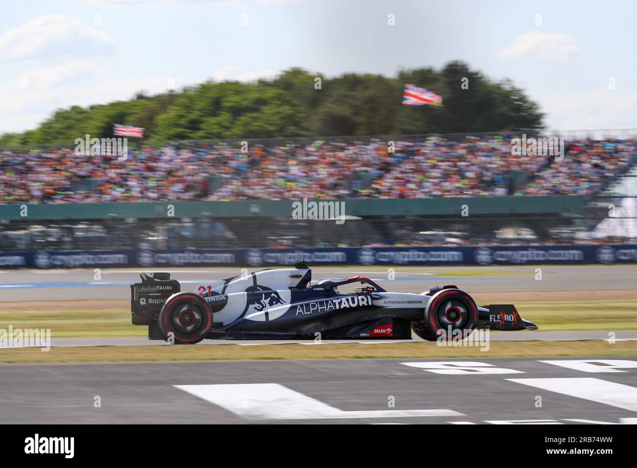 Silverstone circuit, Silverstone, England, July 07, 2023, Nyck De Vries ...