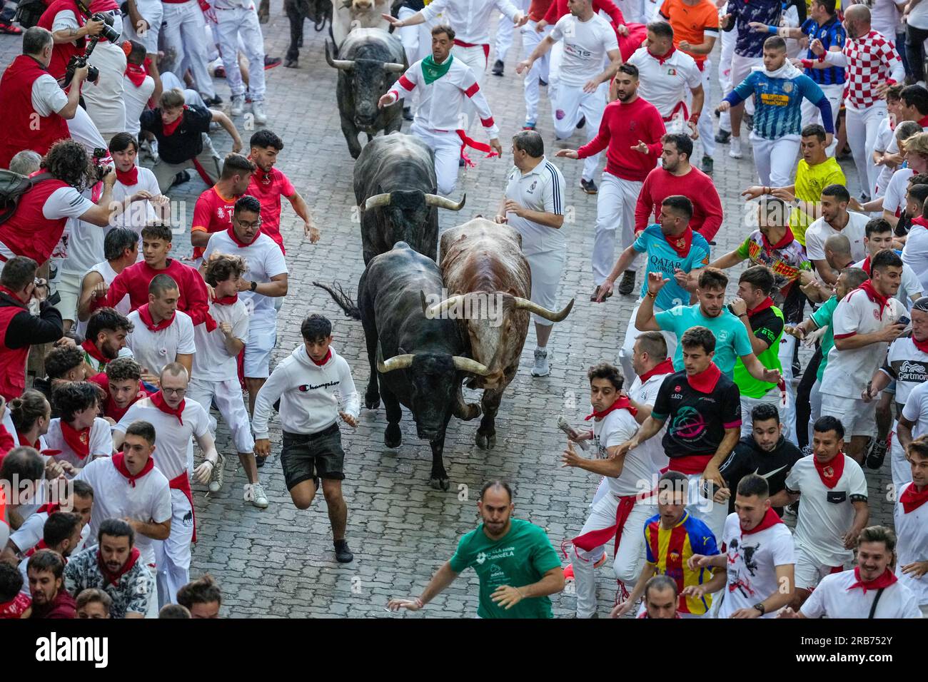 Pamplona, Spain. 08th July, 2023. Pamplona, Spain. 08th July, 2023 ...