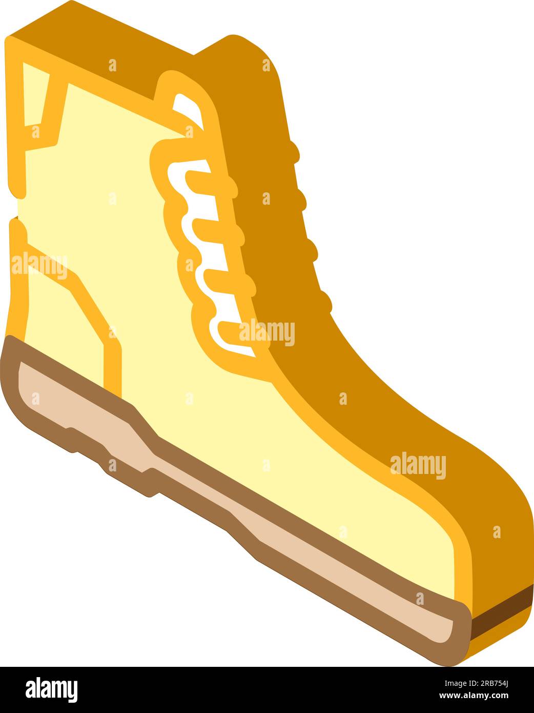 work boots civil engineer isometric icon vector illustration Stock ...